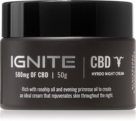 Ignite CBD Lavender 500mg Hydrating Night Cream | notino.co.uk