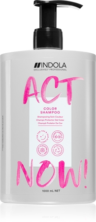 Indola Act Now! Color aufhellendes Shampoo zum Schutz der Farbe | notino.at