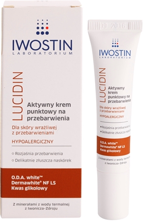 Iwostin Lucidin Active Day Cream for Pigment Spots Correction | notino ...