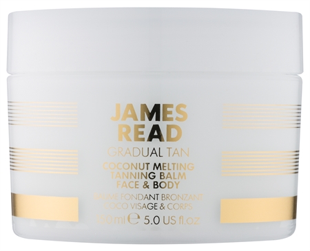 James Read Gradual Tan Coconut Melting self-tanning body and face cream ...