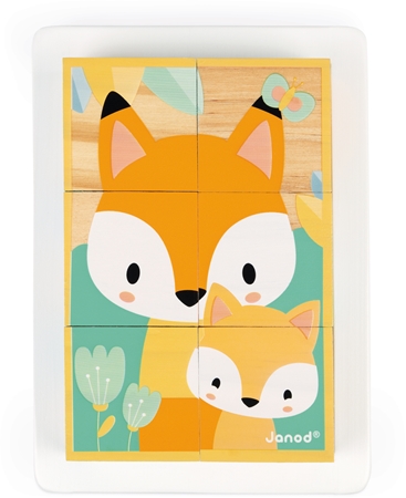 Janod Wooden Block Pure cubes wooden | notino.co.uk