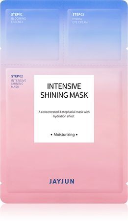 Jayjun Intensive Shining aufhellende Maske in drei Schritten