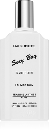 Jeanne Arthes Sexy Boy White Shirt eau de toilette for men | notino.co.uk