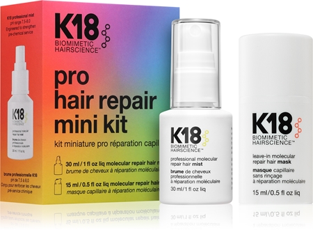 K18 Molecular Repair Mini Kit dárková sada pro poškozené vlasy | notino.cz