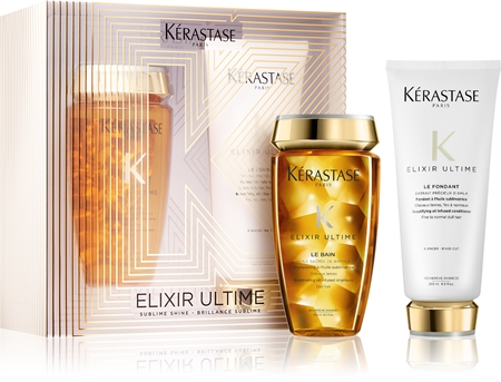 Kérastase Elixir Ultime Cosmetic Set I. (For Dull Hair) for Women ...