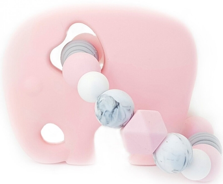 KidPro Teether Elephant Pink chew toy | notino.co.uk