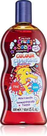 Kids Stuff Colour Changing Red to Blue colour-changing bath foam ...