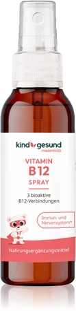 Kindgesund Vitamin B12 Spray für Kinder Spray für eine einwandfreie ...