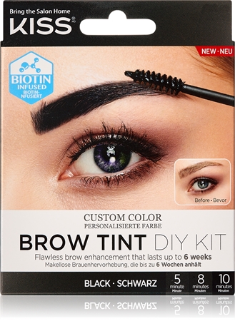 KISS Brow Tint DIY Kit tinte de cejas | notino.es
