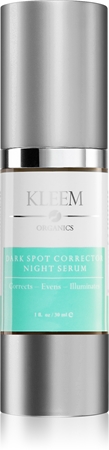 Kleem Organics Dark Spot Corrector sérum illuminateur anti-taches ...