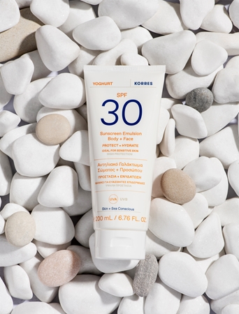 Korres Yoghurt Sunscreen sun lotion for face and body | notino.co.uk