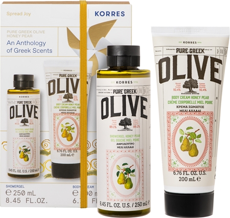 Korres Pure Greek Olive & Honey Pear Gift Set for women | notino.ie