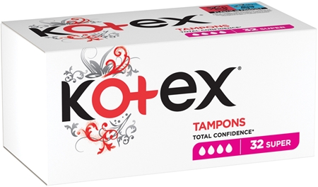 Kotex Tampons Super Tampons