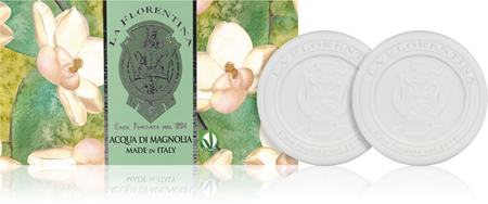 La Florentina Fresh Magnolia Sculpted Soap natürliche feste Seife