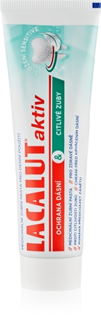 Lacalut Aktiv toothpaste for protection of teeth and gums | notino.co.uk