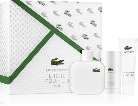 Lacoste Eau de Lacoste L.12.12 Blanc Gift Set XIV. for Men | notino.co.uk