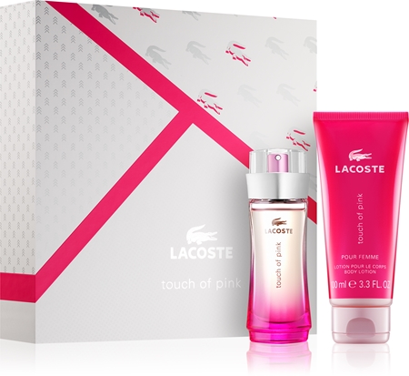 Lacoste pink gift set boots store