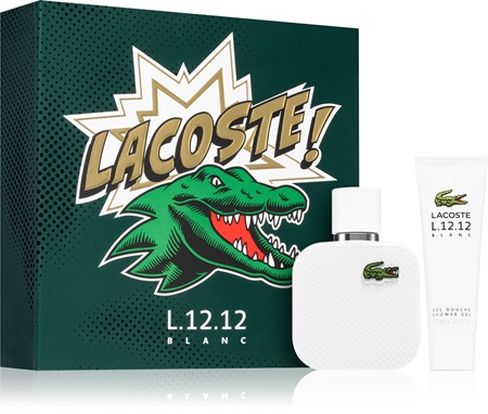 Lacoste Eau de Lacoste L.12.12 Blanc gift set for men | notino.co.uk