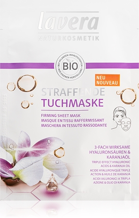 Lavera Sheet Mask платнена маска със стягащ ефект | notino.bg