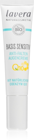 Lavera Basis Sensitiv Q10 Augencreme gegen Schwellungen und Falten mit dem Coenzym Q10 | Notino