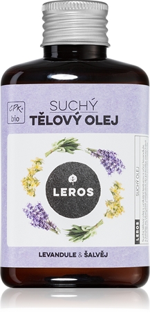 Leros Dry body oil levanduľa & šalvia suchý olej na telo | notino.sk
