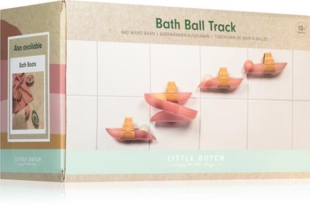 Little Dutch Bath Ball Track Pink toy marble run for the bath | notino ...