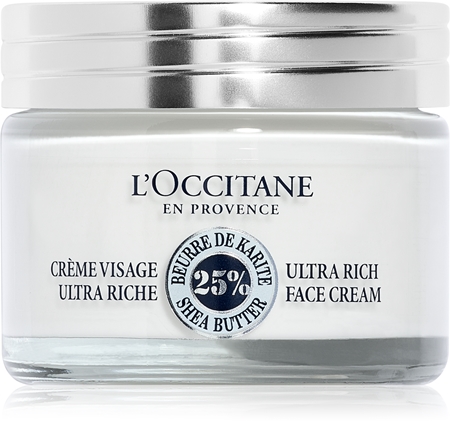 L’Occitane Shea Butter Ultra Rich Face Cream nourishing moisturiser ...