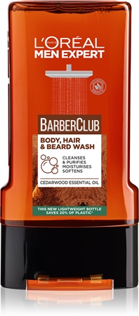 L’Oréal Paris Men Expert Barber Club shower gel for men for hair, beard ...