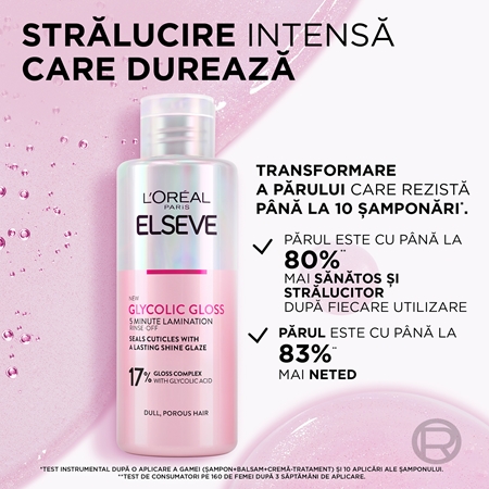 L’Oréal Paris Elseve Glycolic Gloss | Livrare rapida! | Notino.ro
