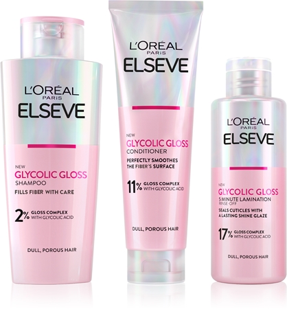 L’Oréal Paris Elseve Glycolic Gloss výhodné balení na vlasy recenze ...