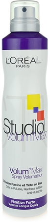 L’Oréal Paris Studio Line Volum´ Max pršilo za fiksiranje za volumen ...