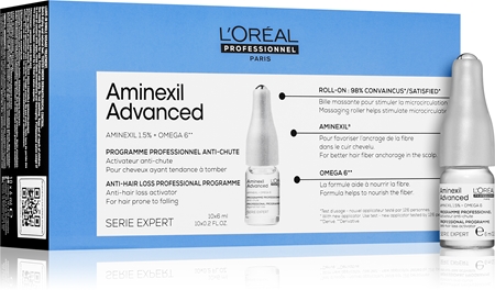 L’Oréal Professionnel Serie Expert Aminexil Advanced Ampule for hair ...