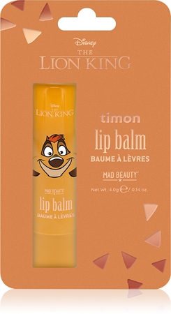 Mad Beauty Lion King Timon moisturising lip balm | notino.co.uk