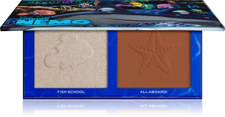 Makeup Revolution X Finding Nemo illuminating and bronzing palette ...