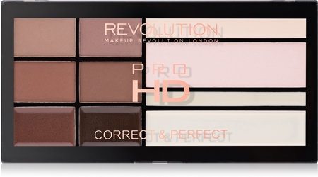 Makeup Revolution Pro HD Brows Palette For Eyebrows Make - Up | notino ...