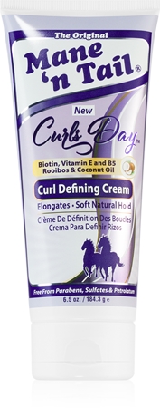 Mane 'N Tail Curls Day Curl Defining Cream Stylingcreme für definierte ...