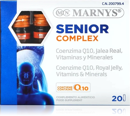 Marnys Senior Complex supliment alimentar pentru funcționarea corectă a ...