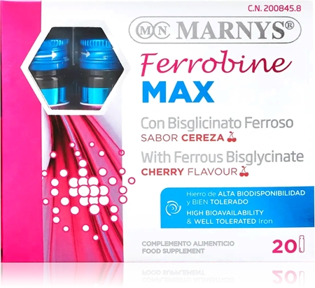 Marnys Ferrobine Max supliment alimentar pentru sprijinirea ...