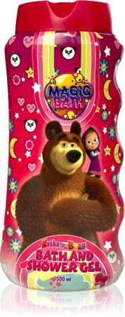 Masha & The Bear Magic Bath Bath & Shower Gel shower and bath gel for ...