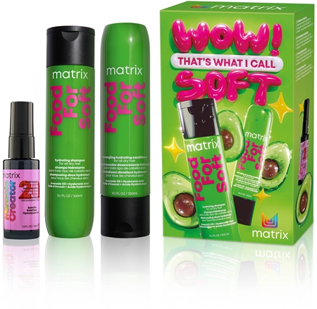 Matrix Food For Soft zestaw upominkowy intensywnie nawilżający