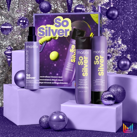 Matrix So Silver Gift Set neutraliseert gele Tinten | notino.nl