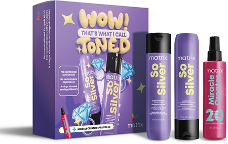 Matrix So Silver gift set (neutralising yellow tones) | notino.co.uk