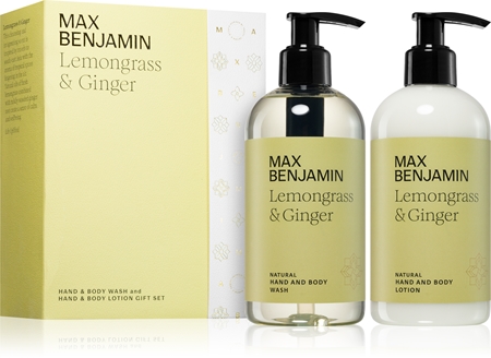 MAX Benjamin Lemongrass & Ginger gift set | notino.co.uk