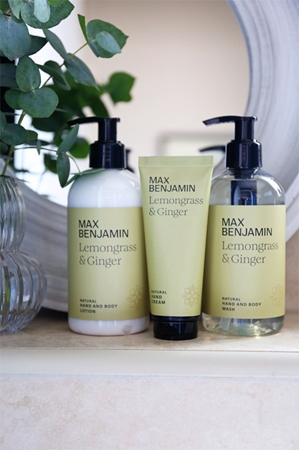 MAX Benjamin Lemongrass & Ginger gift set | notino.co.uk