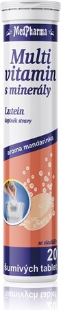 MedPharma Multivitamin s minerály + lutein šumeće tablete kompleks ...