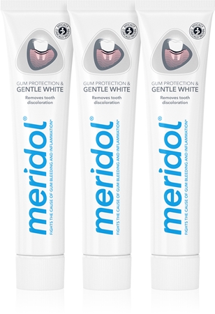 Meridol Gentle White toothpaste against gum bleeding and periodontal ...
