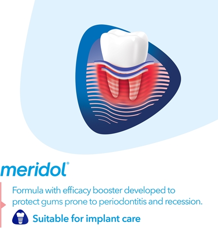 Meridol Parodont Expert toothpaste against gum bleeding and periodontal ...