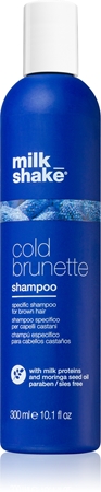 milk_shake Cold Brunette Shampoo shampoo for neutralising brassy tones ...