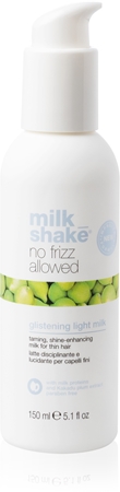 milk_shake® No Frizz Allowed Glistening Light Milk hair lotion to treat ...