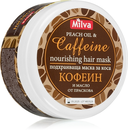 Milva Caffeine nourishing mask for normal to dry hair | notino.co.uk